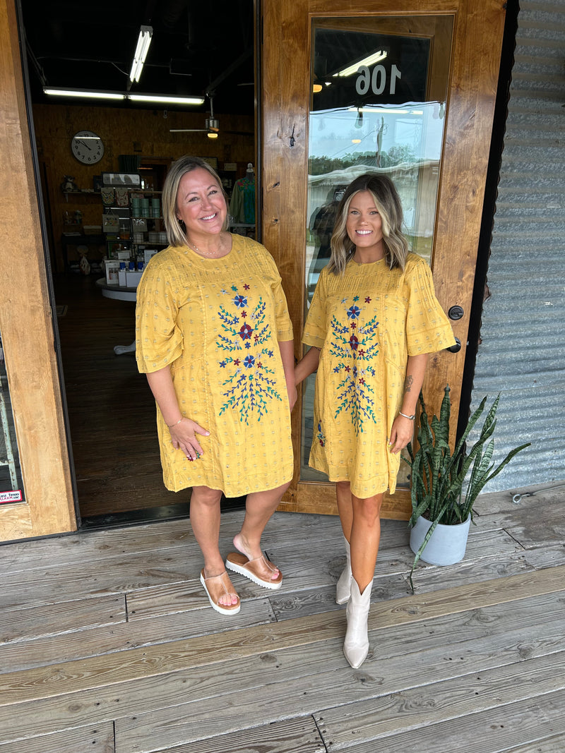 Abigail Embroidered Dress – Chandler Country Store