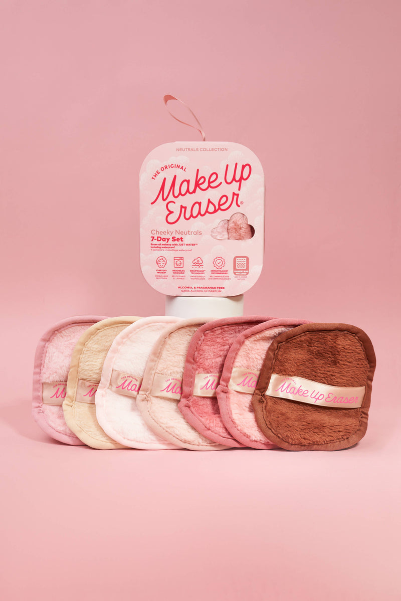 MakeUp Eraser - Sweet Cheeks Neutral 7-Day Set – Chandler Country Store