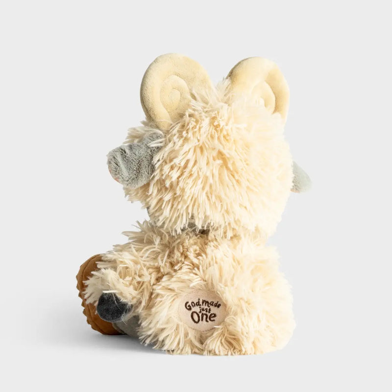 God Made Just One - Scout the Mountain Goat Plush – Chandler Country Store